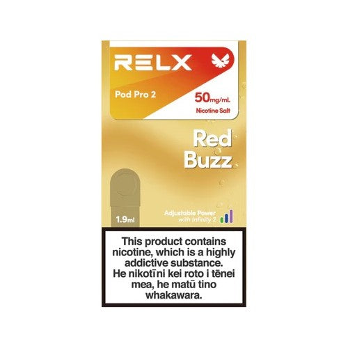 RELX Infinity 2 Red Buzz (Buzzing Red) Pod